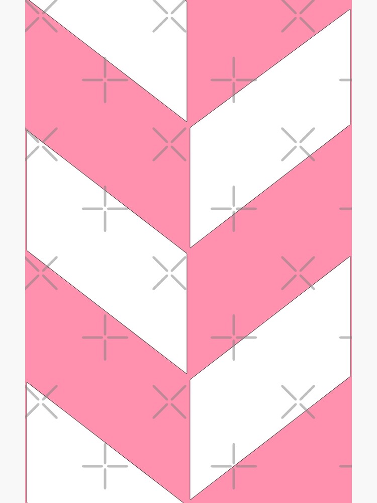 Póster «Bandera de rayas dobles rosa Baker-Miller» de ozcushionstoo ...