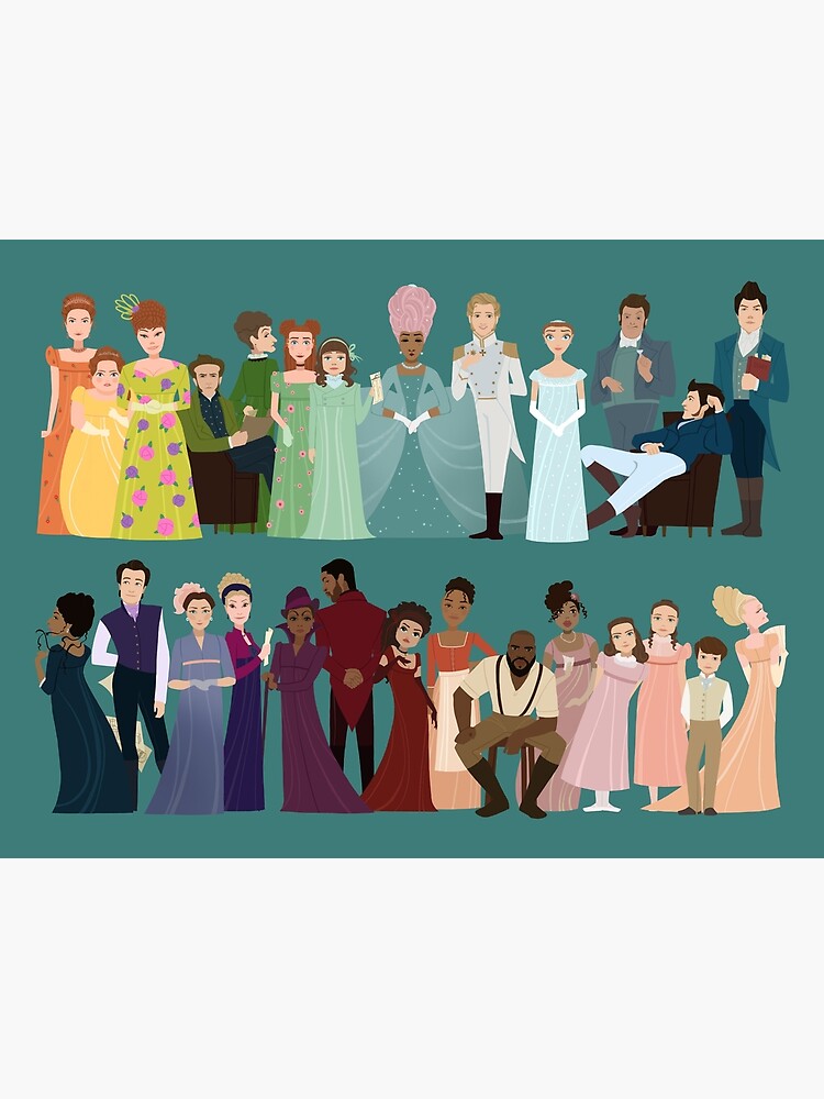 "Bridgerton | All Together" Poster for Sale by Lisa-DoobyDoo | Redbubble