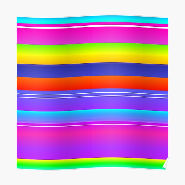 "Bright creative color palette | Bright vivid color combination" Poster ...