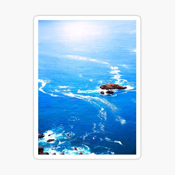 "Sea rocks" Sticker for Sale by Kosticc | Redbubble