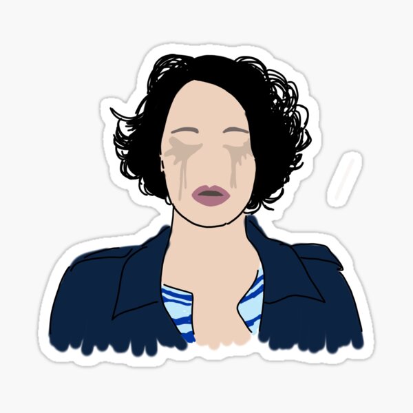 "Fleabag " Sticker for Sale by Yoda-Kaku | Redbubble