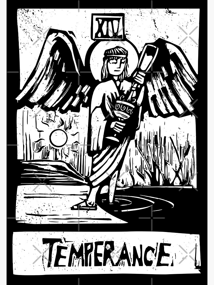 "Temprence - Tarot Cards - Major Arcana" Sticker by graphixzone101 ...