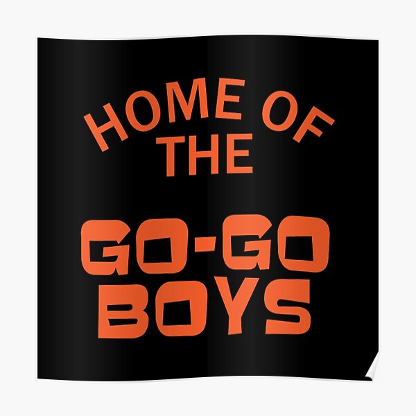 "home of the go go boys worn by debbie harry " Poster for Sale by ...