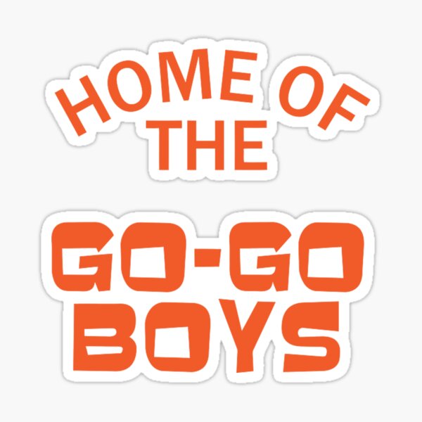 "home of the go go boys worn by debbie harry " Sticker for Sale by ...