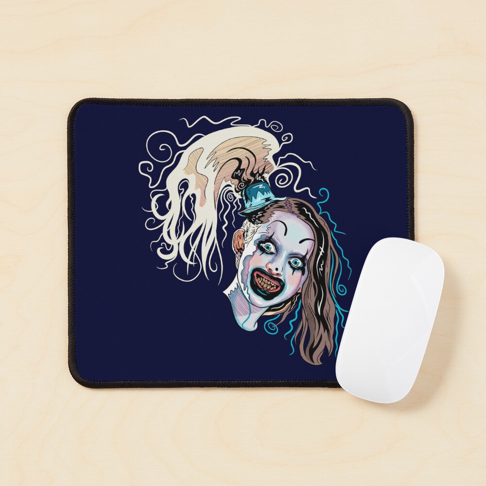 "Terrifier 2 Little Pale Girl Art The Clown Spooky Horror Movie" Clock ...