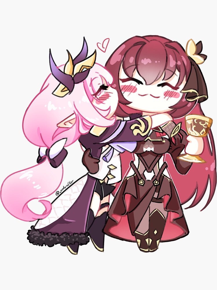 "Honkai Impact 3rd - Elysia x Eden Kiss" Sticker for Sale by JudyAlter ...