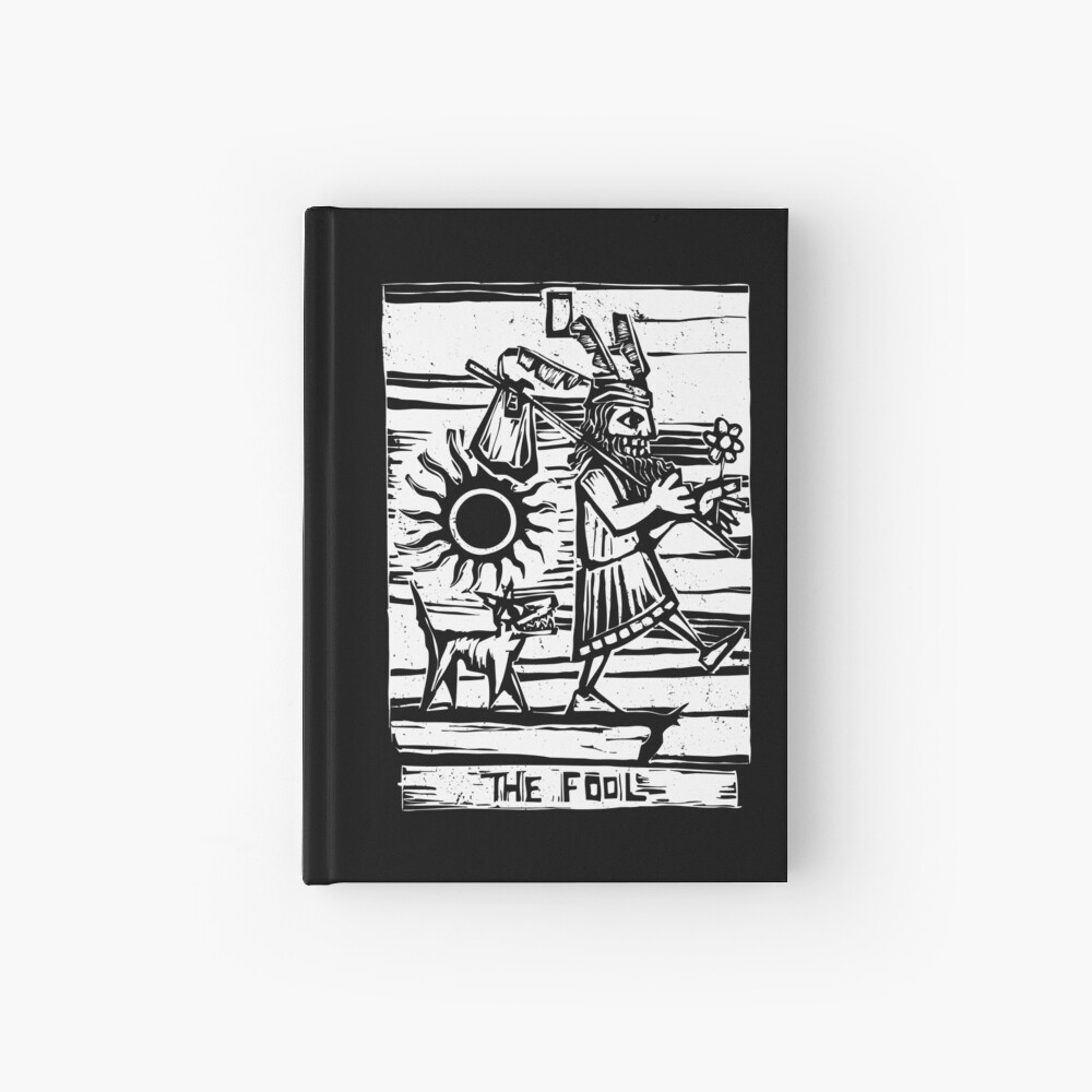 "Der Narr - Tarot Karten - Major Arcana" Notizbuch von graphixzone101 ...