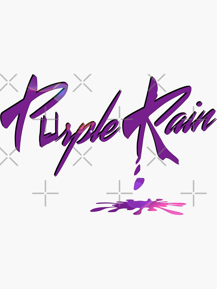 " Pink and Purple rain sticker" Sticker for Sale by Isfaouneyk | Redbubble