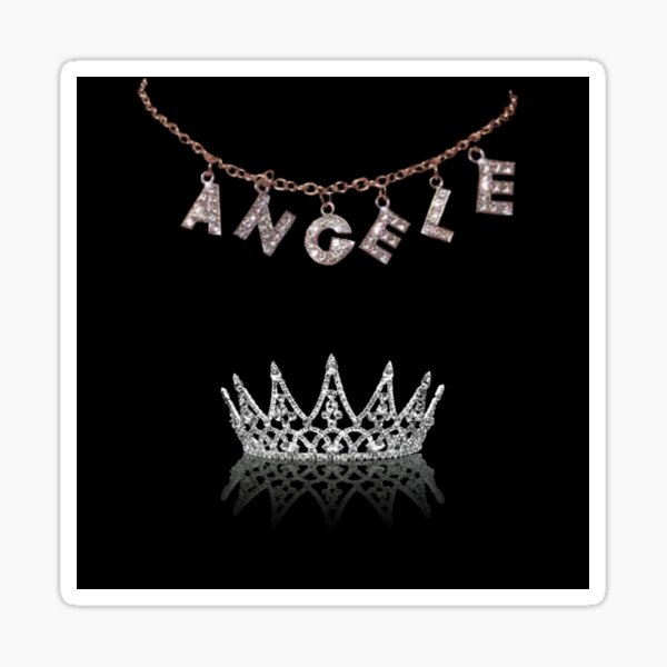 "Angèle" Sticker for Sale by petitpingouin | Redbubble