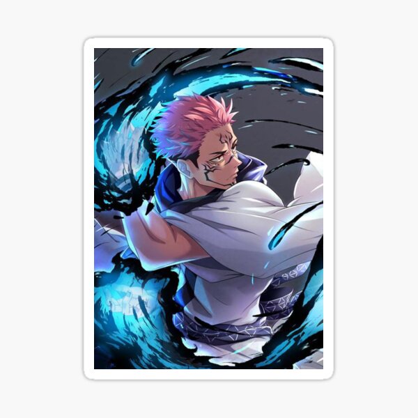 "sukuna" Sticker for Sale by poliitanoo | Redbubble