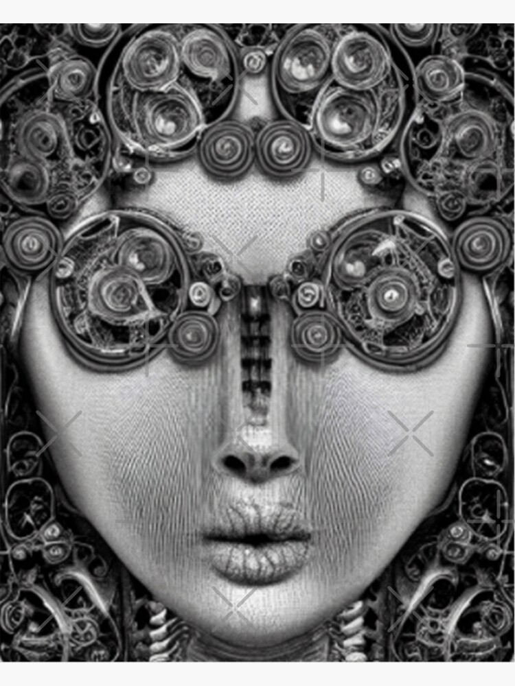 "Air Bending Face Portrait Detail Typhoon" Sticker for Sale by ...