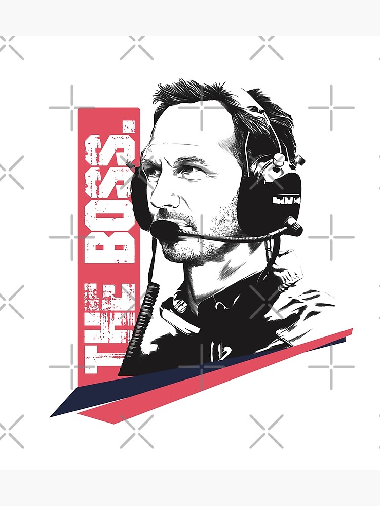 "Horner - The boss" Poster for Sale by Rflectionart | Redbubble