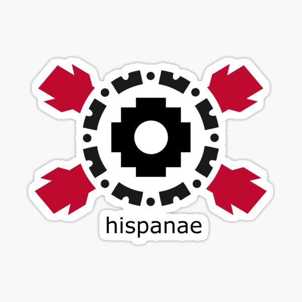 Pegatina «Logo Hispanae Hispanidad» de hispanae | Redbubble
