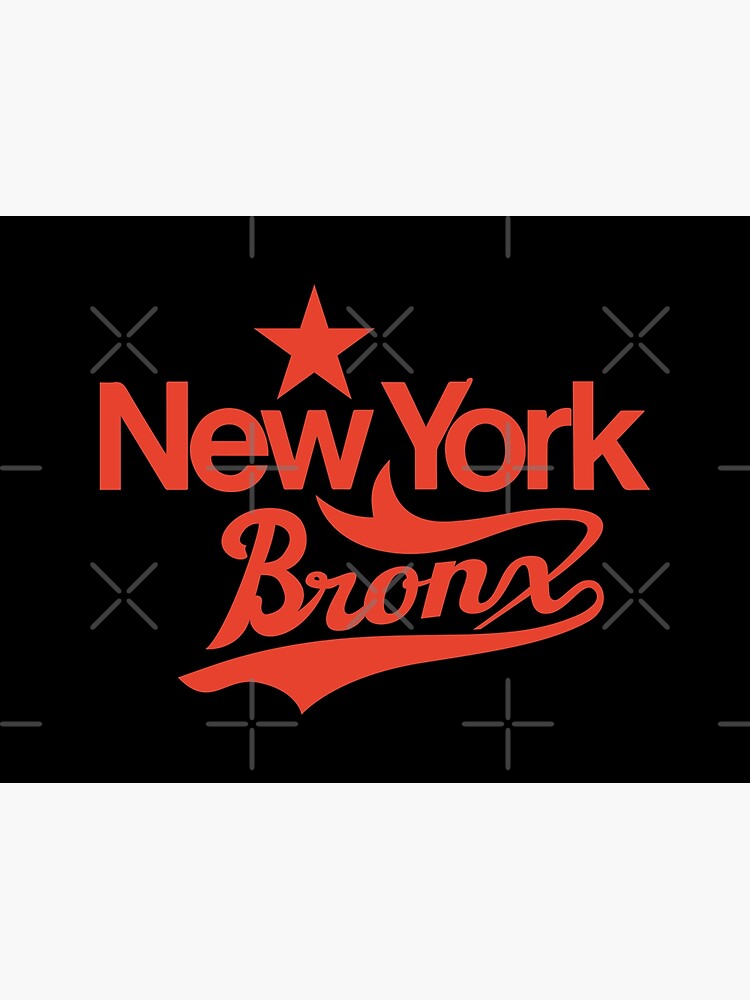 "New York Bronx, New York Bronx lettering, Bronx logo" Art Print by ...
