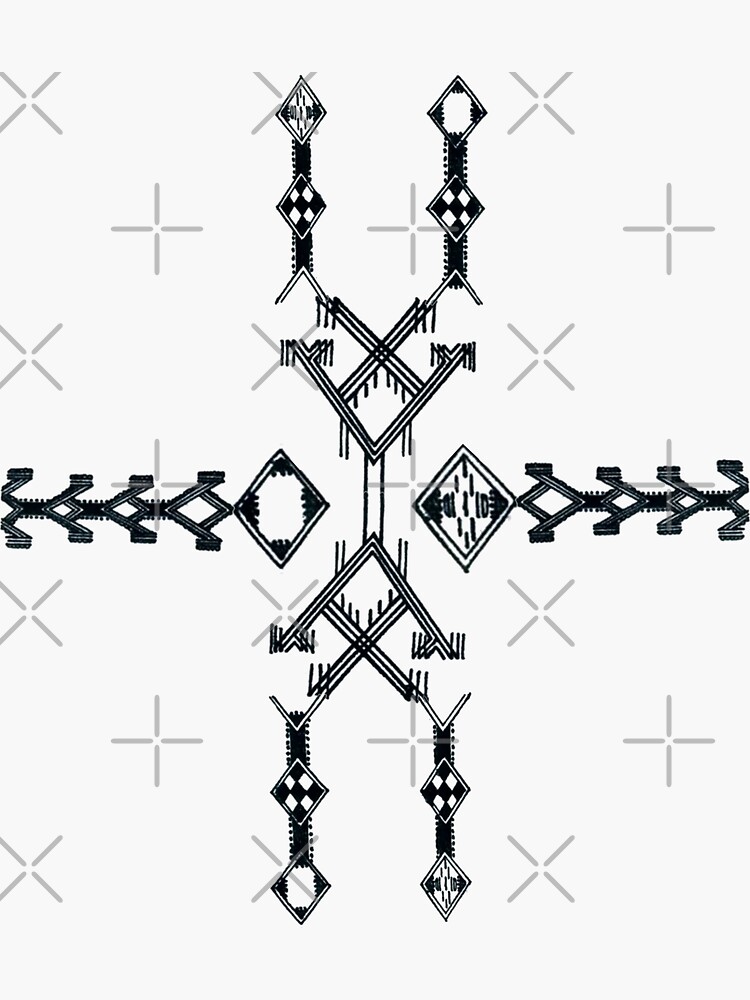 "Amazigh Kabyle Pattern, Berber Patterns" Sticker for Sale by Best-Work ...