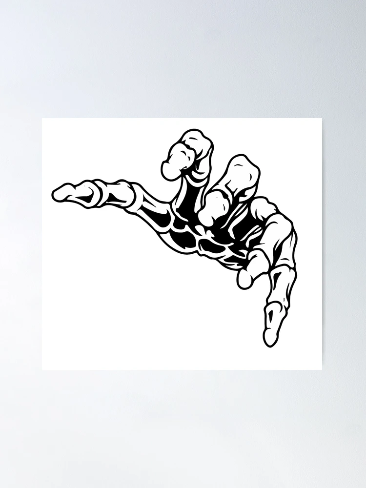 Skeleton Hand Pointing At You