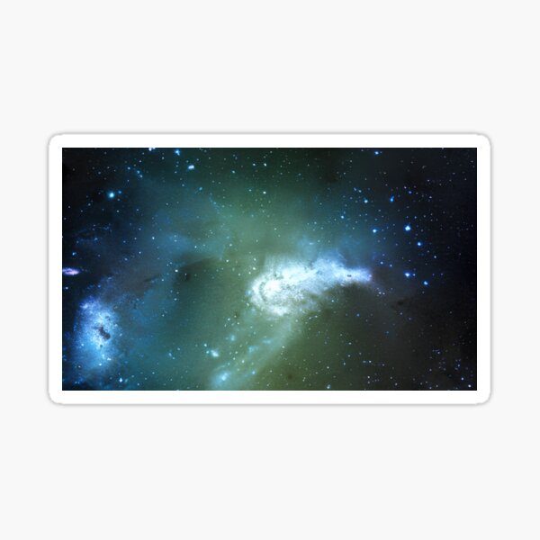 "Galaxy Nebula " Sticker for Sale by SpaceRipple | Redbubble