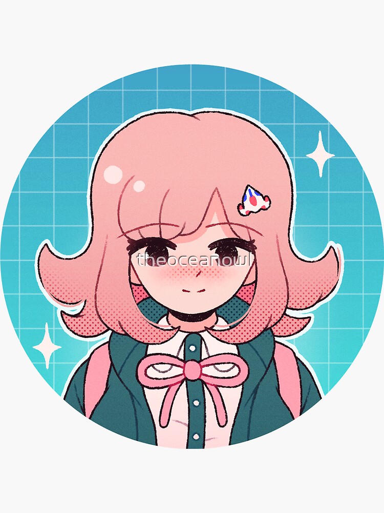 "Chiaki" Sticker for Sale by theoceanowl | Redbubble