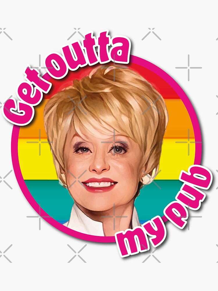 "EastEnders - Peggy Mitchell - Get outta my pub - Greetings card ...