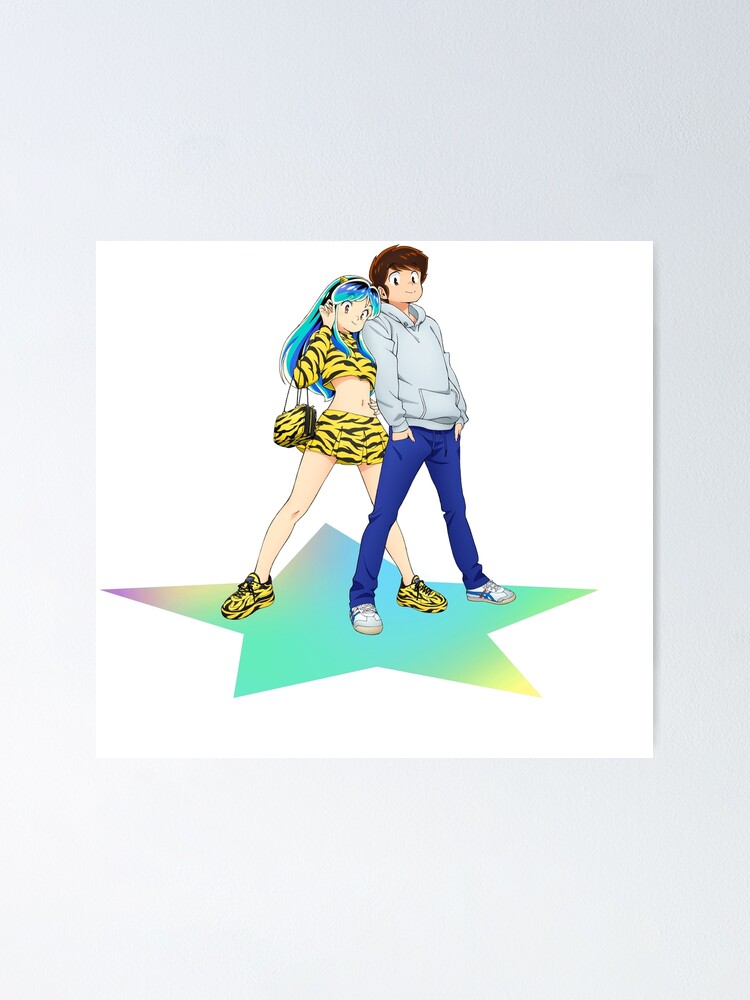 "Urusei Yatsura Lum and Ataru 2022" Poster for Sale by ZeroNana | Redbubble