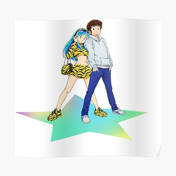 "Urusei Yatsura Lum and Ataru 2022" Poster for Sale by ZeroNana | Redbubble