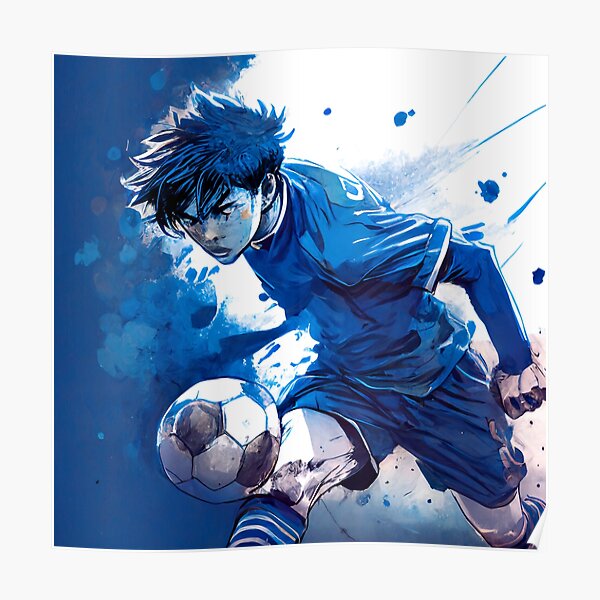 "blue lock fan art" Poster for Sale by Soma-LUL | Redbubble