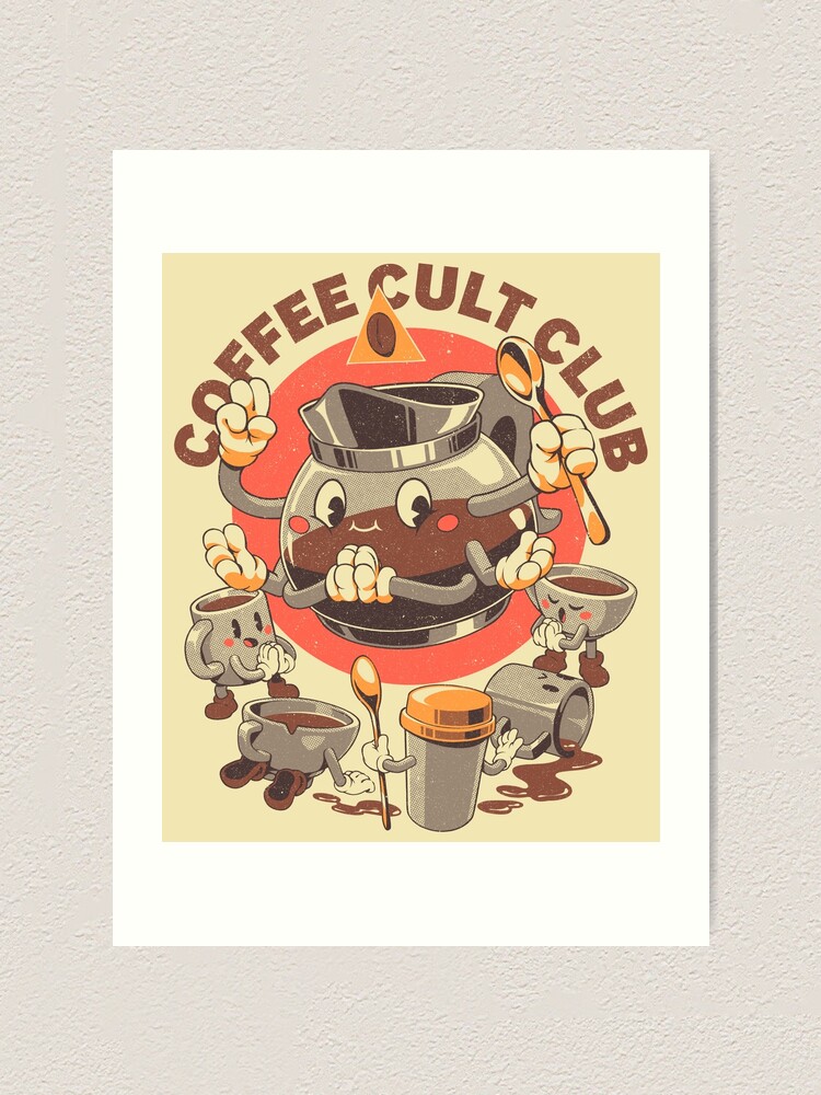 "Holy Coffee Club" Art Print for Sale by Ilustrata Design | Redbubble