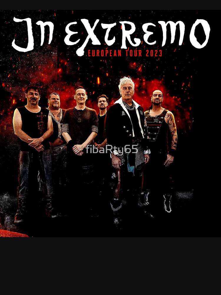 "In Extremo Tour 2023 fiba1" T-shirt for Sale by fibaRty65 | Redbubble ...