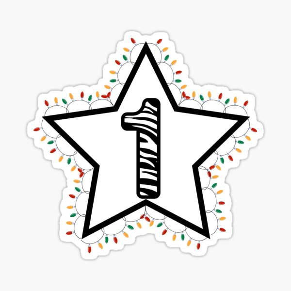 "zebra pattern number 1" Sticker for Sale by golden-pen | Redbubble