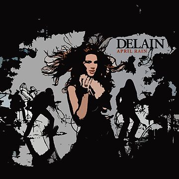 "APRIL RAIN - DELAIN CHARLOTTE WESSELS KAMELOT" Art Board Print for ...