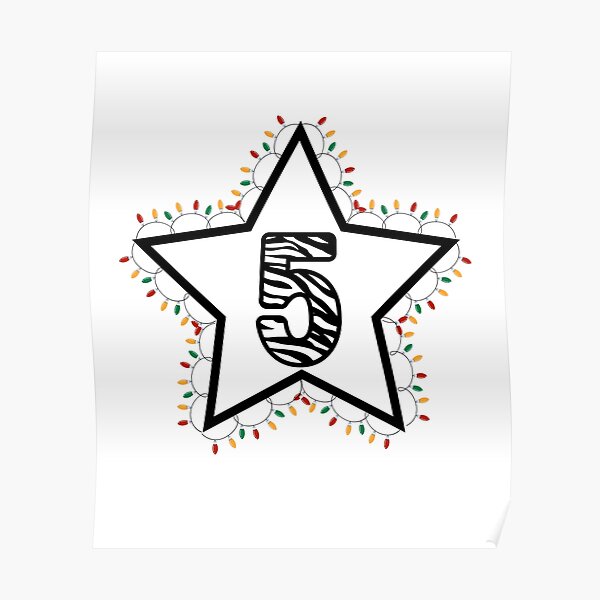 "zebra pattern number 5" Poster for Sale by golden-pen | Redbubble