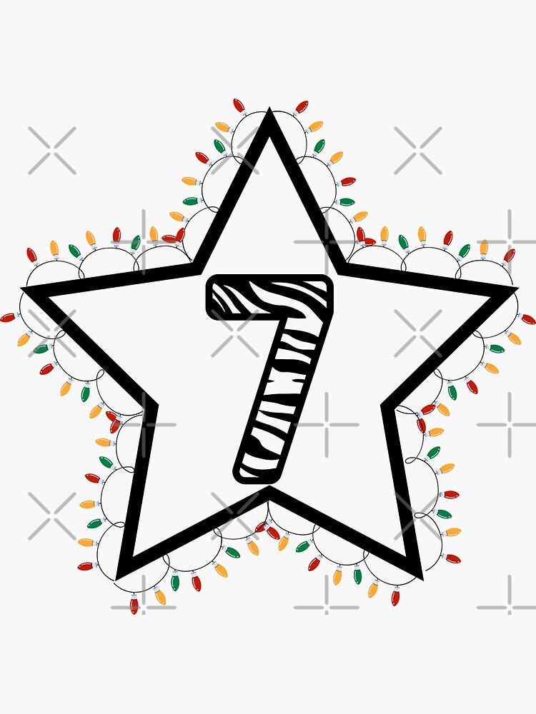 "zebra pattern number 7" Sticker for Sale by golden-pen | Redbubble