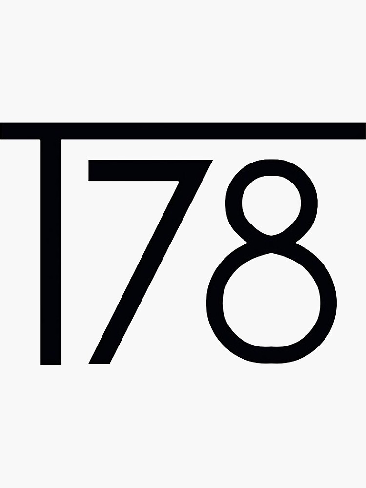 "T78 logo" Sticker for Sale by Unfairsneaker | Redbubble