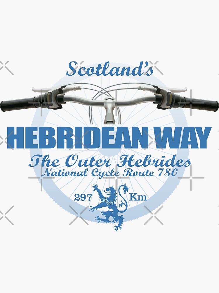 "Hebridean Way (H2)" Sticker for Sale by curranmorgan | Redbubble