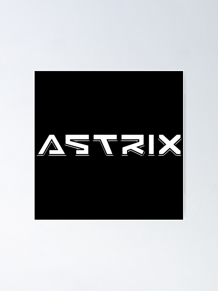 "Astrix Logo" Poster for Sale by Unfairsneaker | Redbubble
