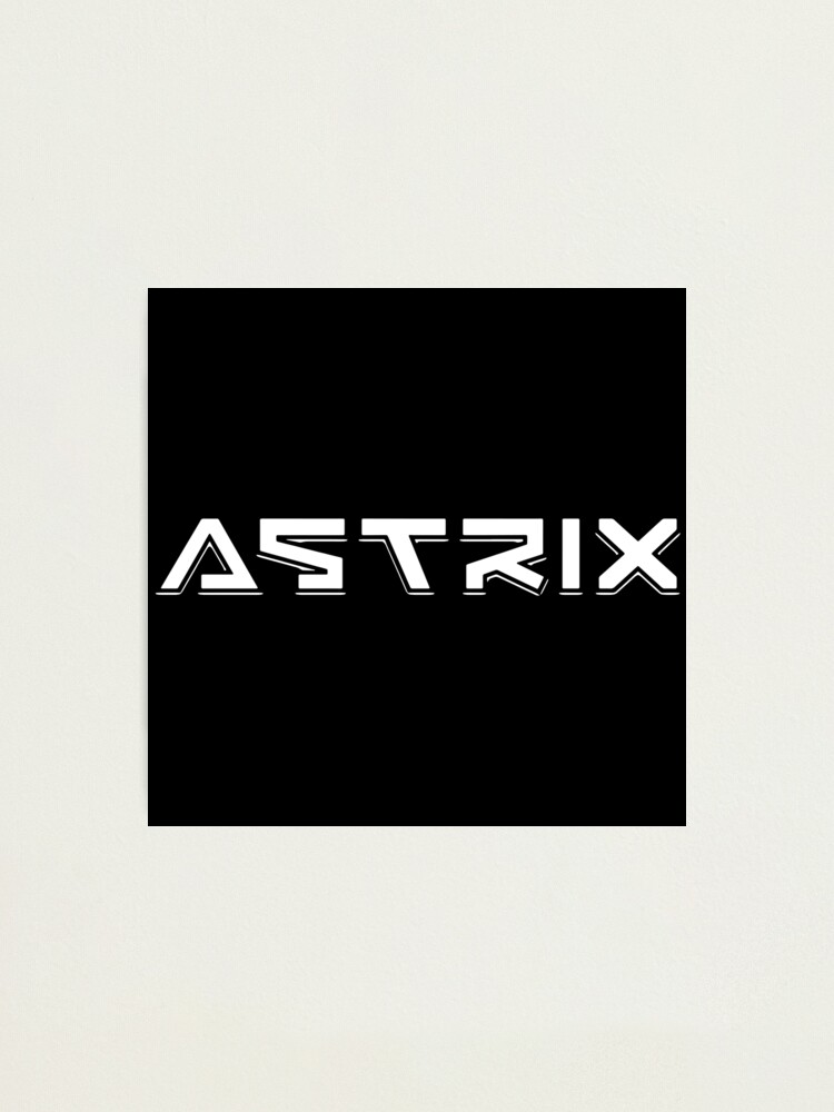 "Astrix Logo" Photographic Print for Sale by Unfairsneaker | Redbubble