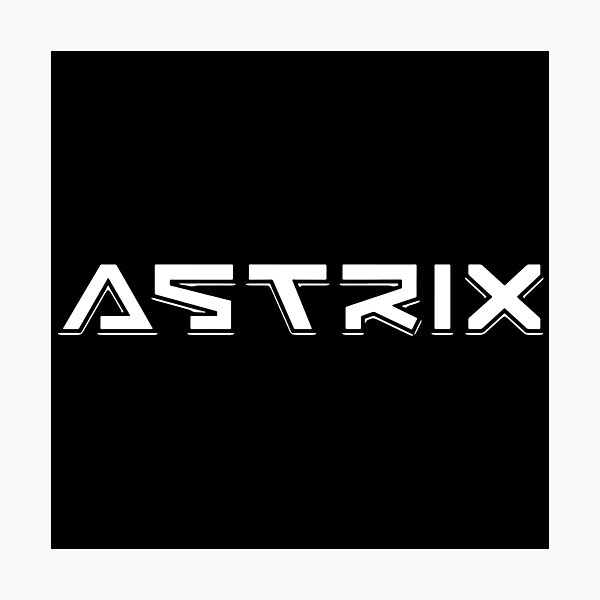 "Astrix Logo" Photographic Print for Sale by Unfairsneaker | Redbubble