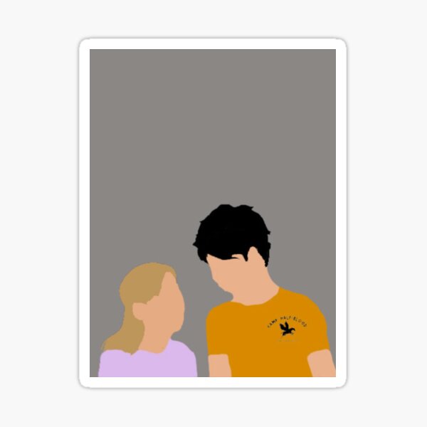 "Percabeth" Sticker for Sale by ThePureAudacity | Redbubble