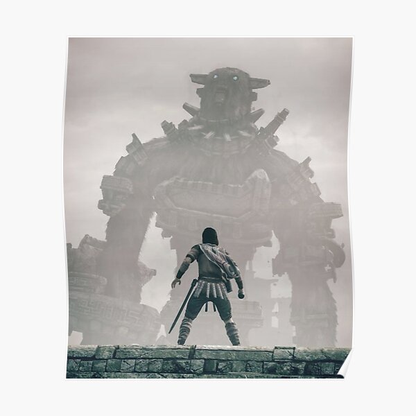 "shadow of colossus" Poster for Sale by SRTSHOP10 | Redbubble