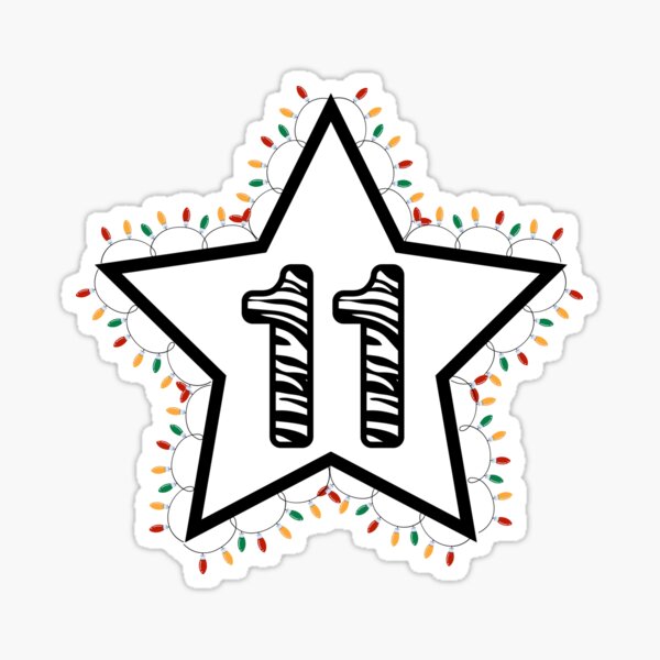 "zebra pattern number 11" Sticker for Sale by golden-pen | Redbubble