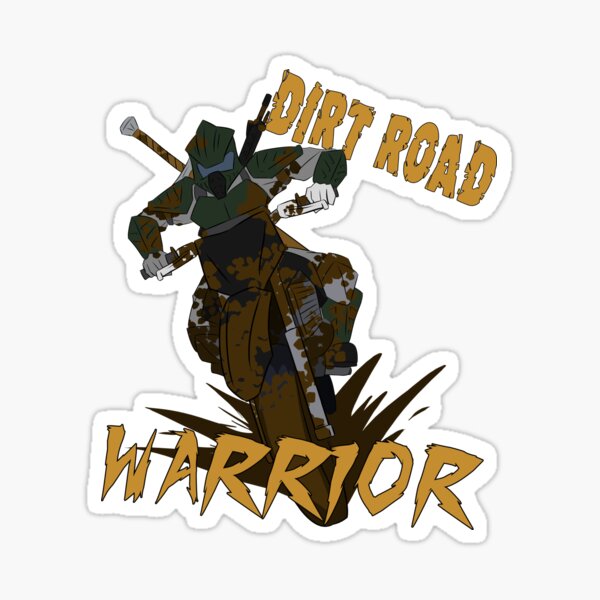 "Dirt road warrior" Sticker for Sale by Jnebeker92 | Redbubble