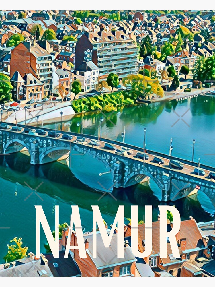 "Namur Vintage Photo Belgium" Sticker for Sale by StellaStoria | Redbubble