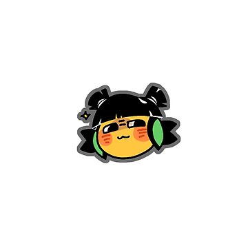 "Sly Mei Emoji LMK" Sticker for Sale by hmidk | Redbubble