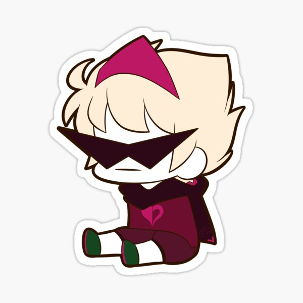 "Homestuck - Sitting Dirk" Sticker for Sale by ErkyHero23 | Redbubble