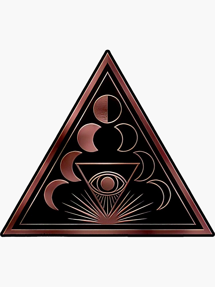 "Stages of the month" Sticker for Sale by Morgan-6055 | Redbubble