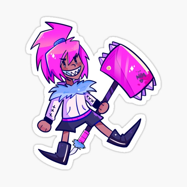 "Noa Chibi" Sticker for Sale by Sammy-Jam | Redbubble