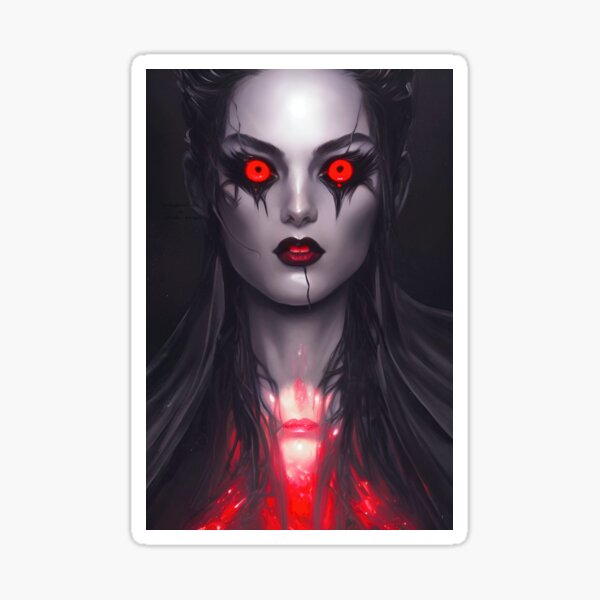 "Sinister Psion " Sticker for Sale by Ai-Artz | Redbubble