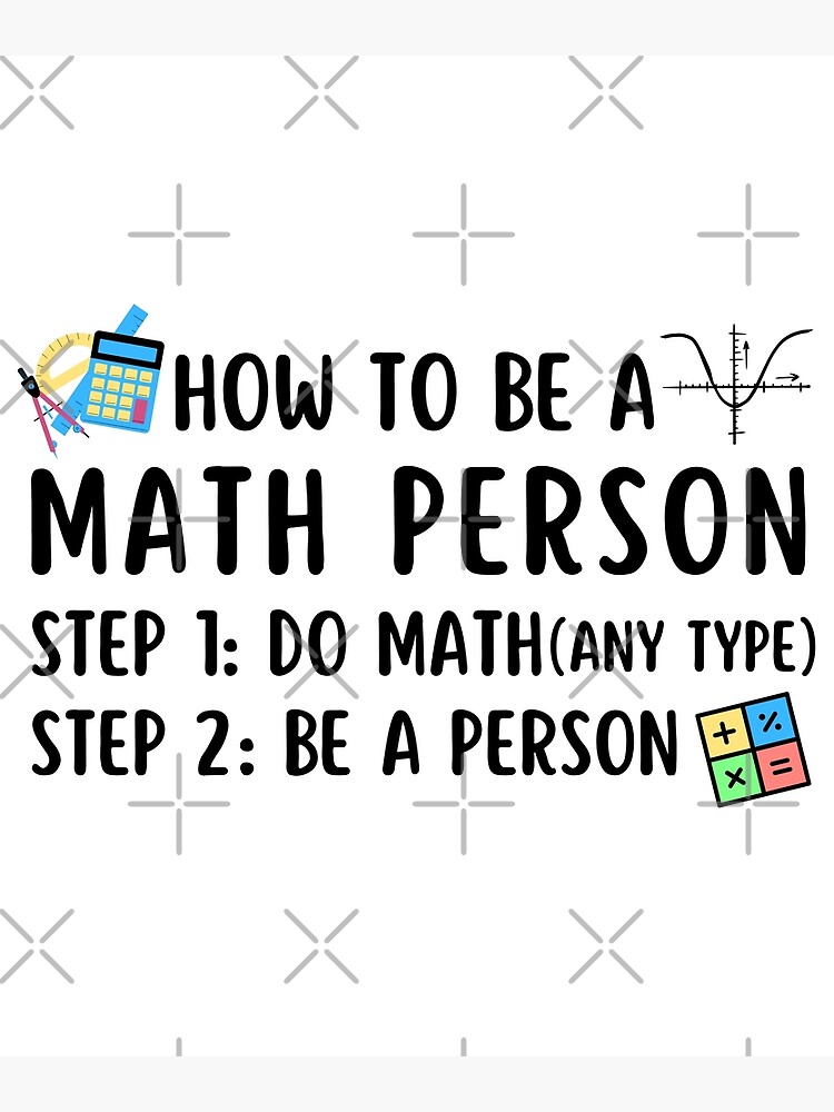 Póster «Cómo ser una persona matemática hacer matemáticas - profesor de ...