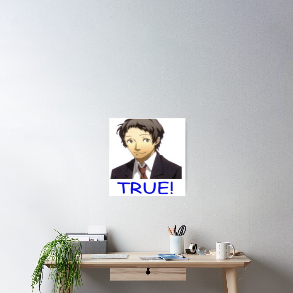 "adachi true" Poster for Sale by neremik | Redbubble