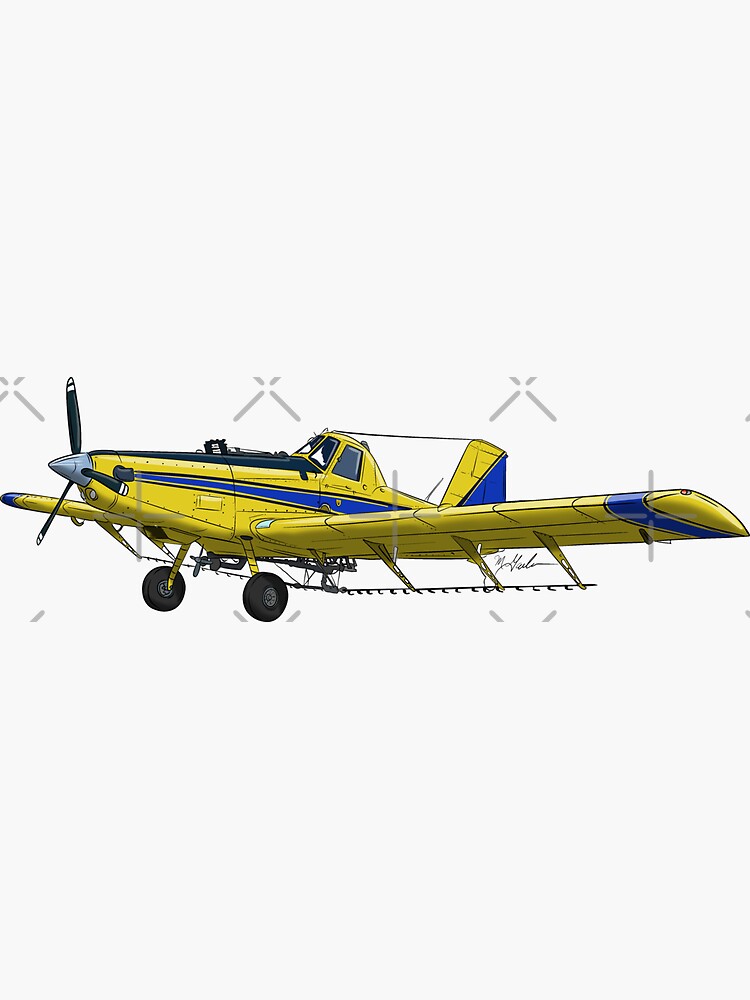 "Crop Duster " Sticker for Sale by Statepallets | Redbubble